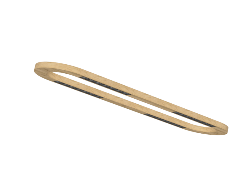 Wood Linear LED Twin Round - Setup.lighting s.r.o.